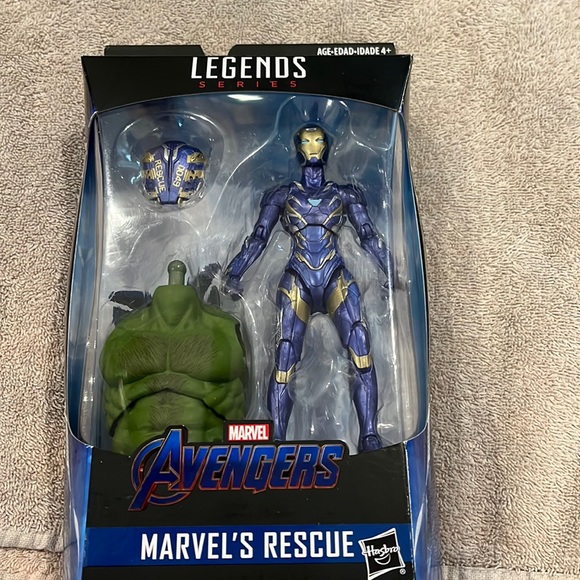 Hasbro | Toys | Marvels Rescue Avengers Legends Series Build A Figure ...